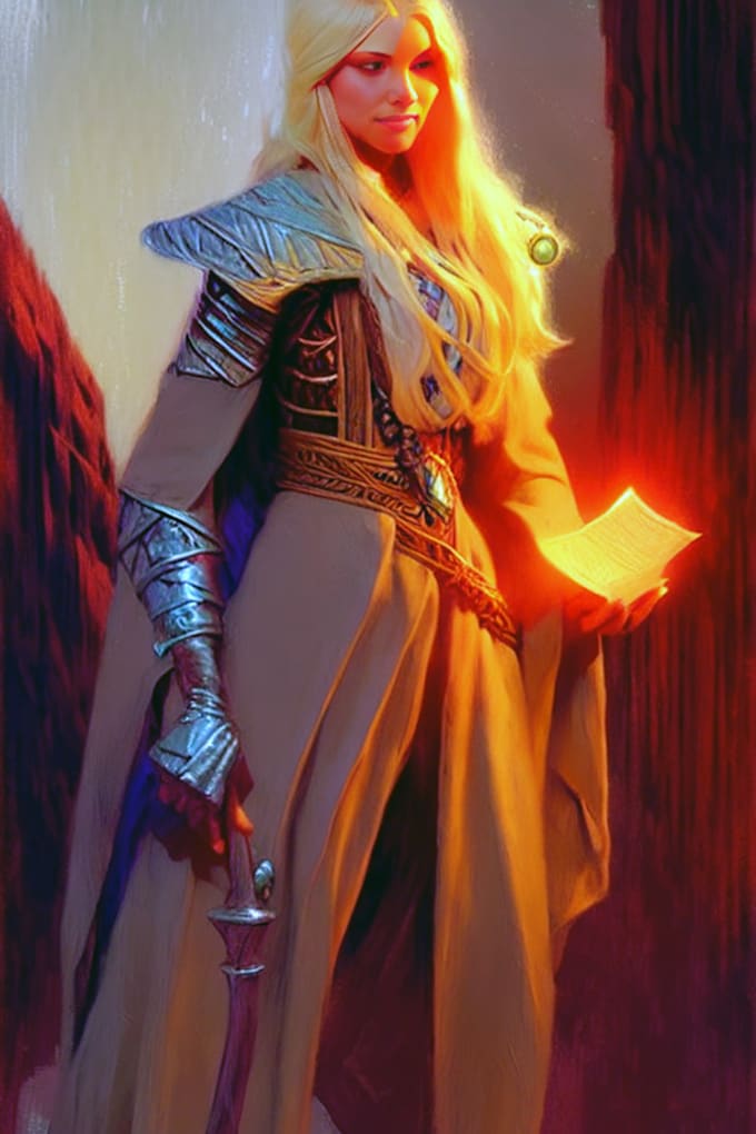 Do dnd character art and dnd character for you by Merregon | Fiverr