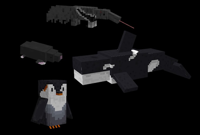 Make a minecraft 3d model for you by Minerko | Fiverr