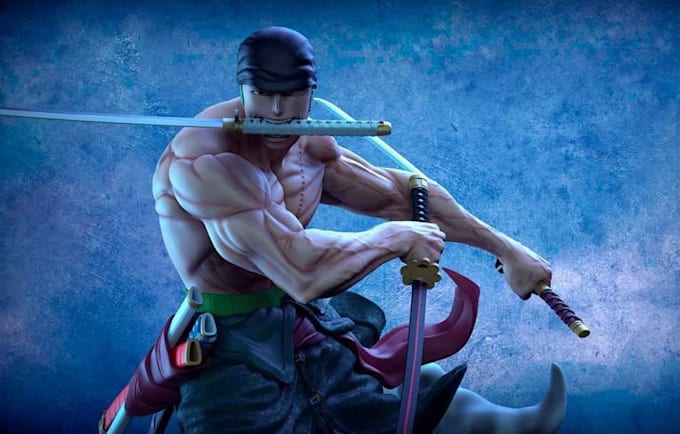 Design 3d vtuber mobel vroid anime character full body vrchat avatar by ...