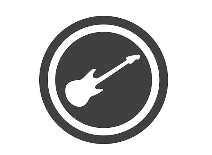 Create high quality guitar logo for you in one day by Lucas_smiley | Fiverr