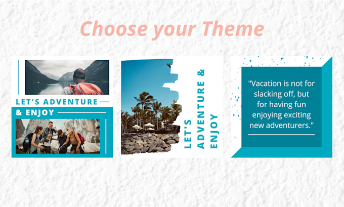 Create a canva templates for your social media posts by Putra45 | Fiverr