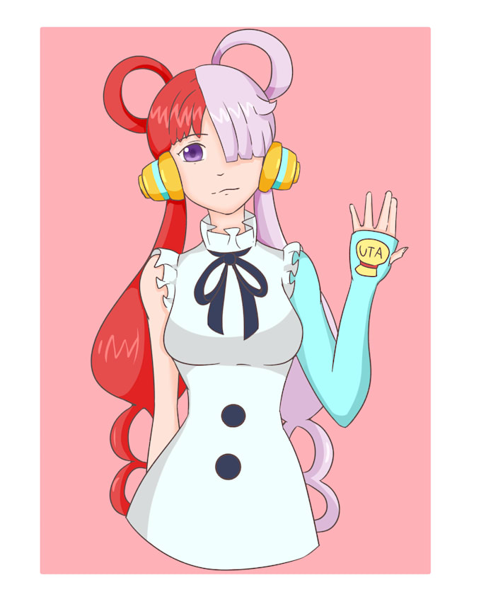 Anime art simple colour by Onessart | Fiverr