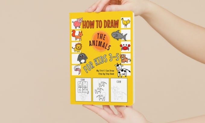 Create pages for step by step, how to draw book for kids by Maranapl ...