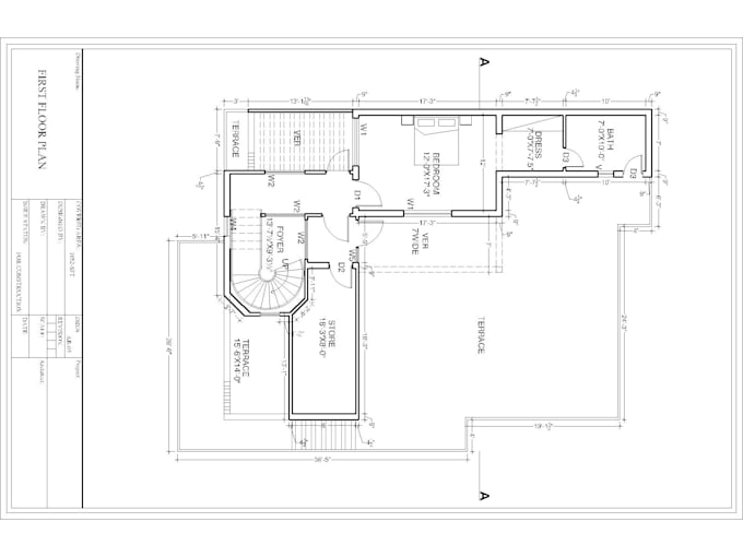 Make your architectural plan in autocad 2d by Archyoverland | Fiverr