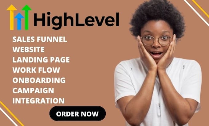 Build go high level website, go high level funnel, gohighlevel landing ...