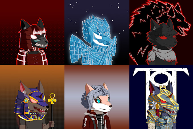 Draw you cartoon nft art collection with my style by Kenjiken7 | Fiverr