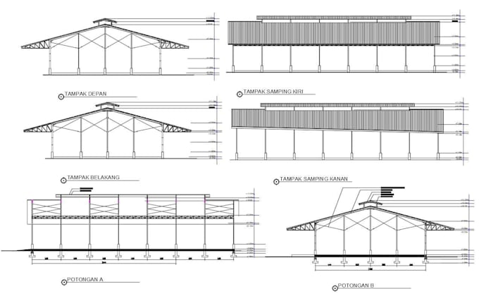 Draw steel structural engineering models and plans by Nigelenkore | Fiverr