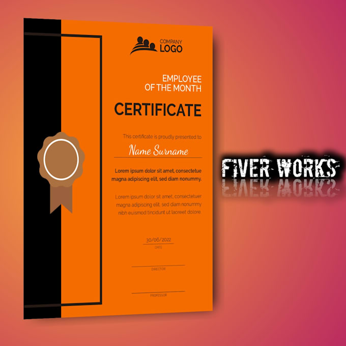 Do world best award cirtificats coupon design by Shafimuhamma647 | Fiverr