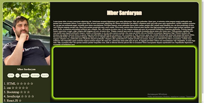 Create A Website From React Js Javascript Html Css Boodstrup By Mhersard Fiverr