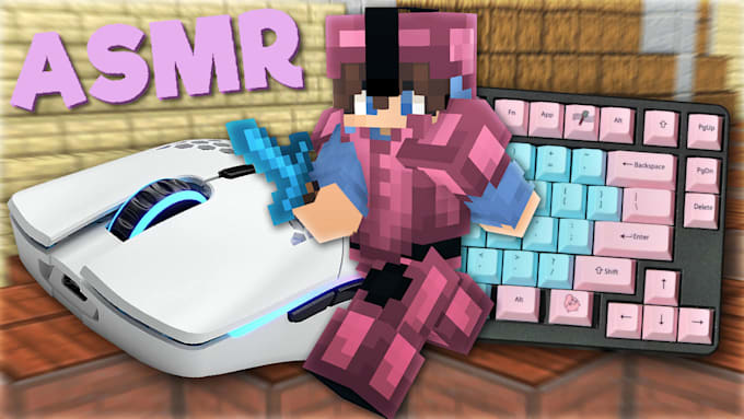 Make you a minecraft asmr thumbnail by Andreas_noob | Fiverr
