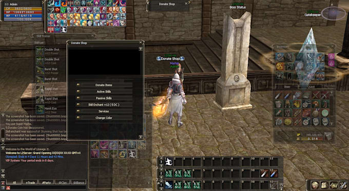 Vendo un servidor lineage 2 listo para usar.