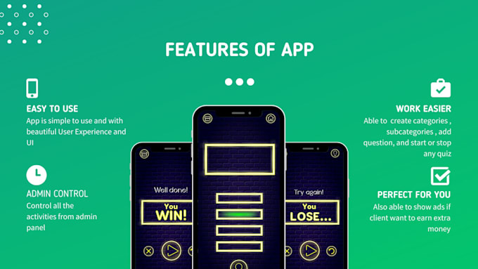 Build professional quiz app for android and ios by Itspawan7 | Fiverr