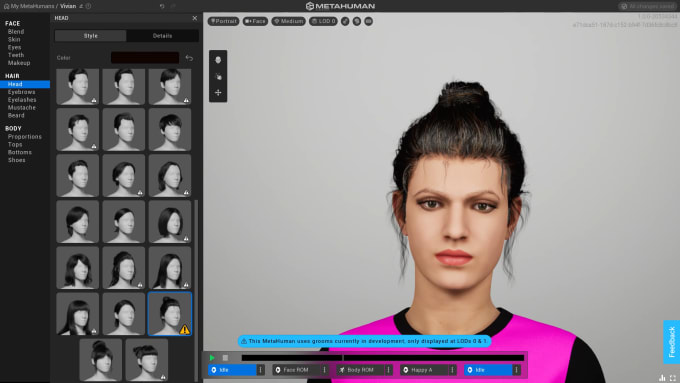 Model 3d realistic character, metahuman character, 3d sculpting for ... Model 3d realistic character, metahuman character, 3d sculpting for ...