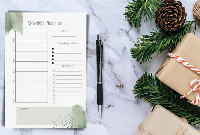 Design custom journal, planner, calendar or habit tracker by ...