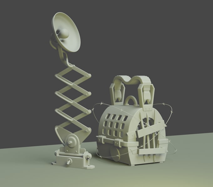 Create any high quality 3d model by Cyberzebra88 | Fiverr