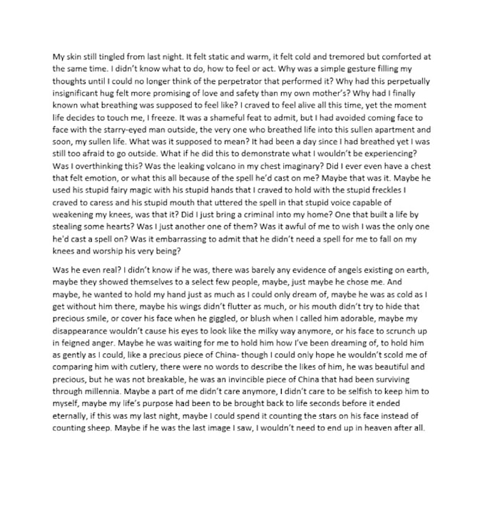 Write a one shot story in any genre for you by Casm90 | Fiverr