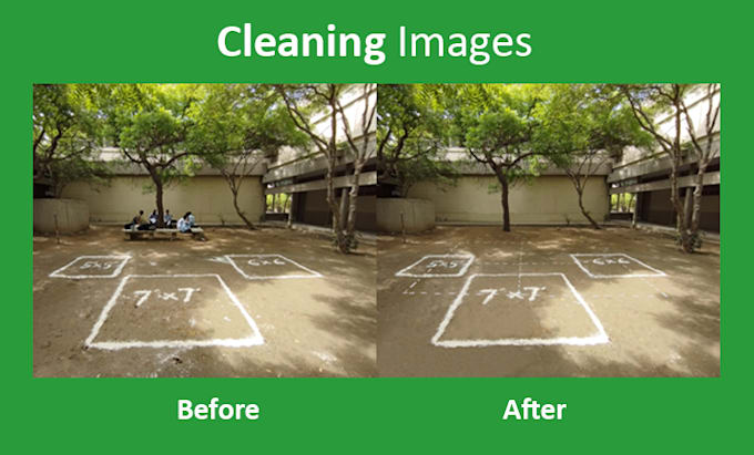 Clean and remove things from your photo by M__azeem | Fiverr
