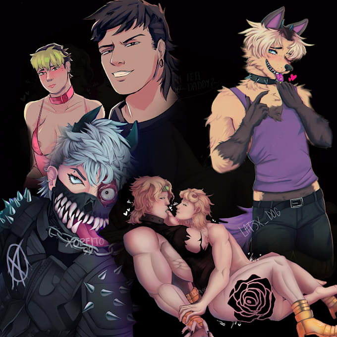 Draw your furry oc by Xorfito | Fiverr