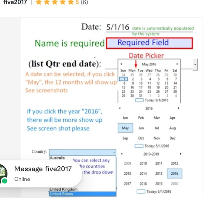 Pdf convert to fillable and savable formats by Five2017 | Fiverr