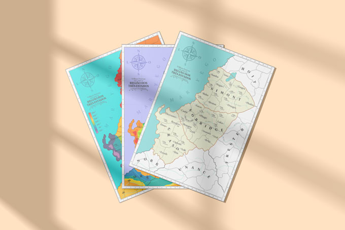 Create a vector map by Rodrigo_pdc | Fiverr