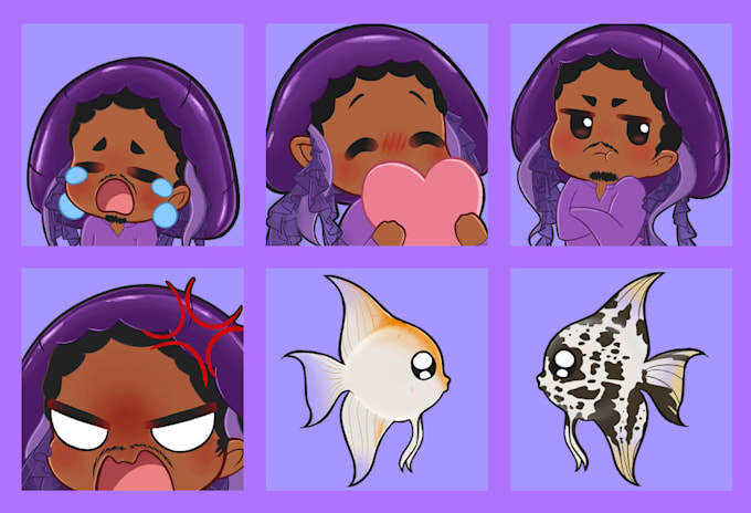 Draw emotes for your tiwtch stream or your discord server by Jaypiepie ...
