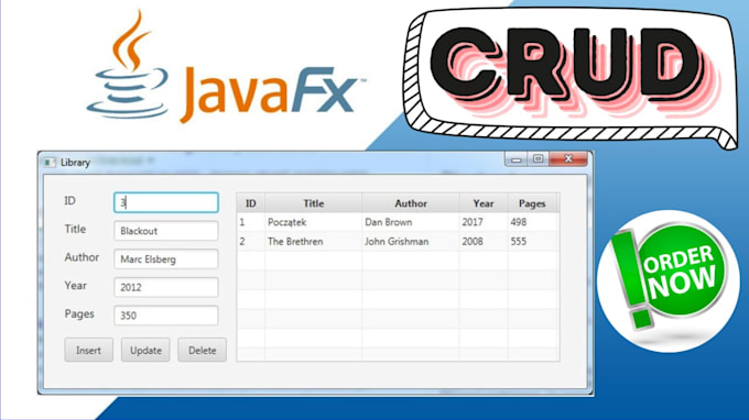 Do java console, javafx, swing, gui and database tasks by Noorahmed707 ...