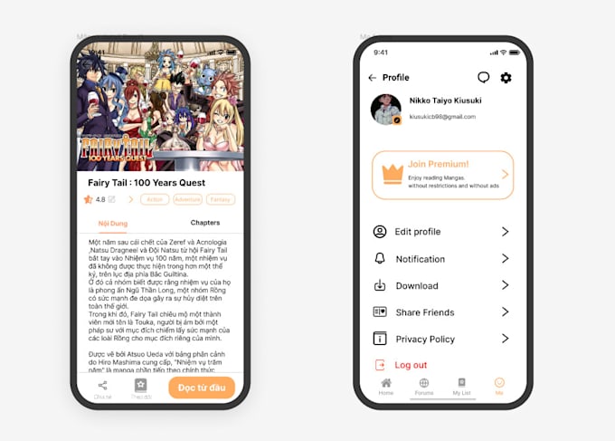 Design uiux prototype for mobile app by figma basic by Kiusuki | Fiverr
