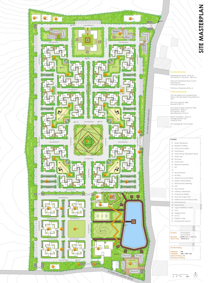 Do site planning, design masterplan, landscape, modelling and site ...