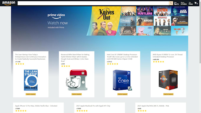 Do any website with html, css, react, tailwind by Mrb1nary | Fiverr
