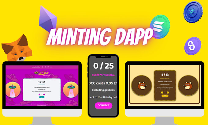 Create A Nft Website Minting Dapp By Mediasnipe Fiverr 