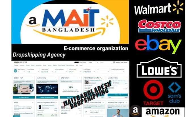 Dropship amazon fba fbm 3pl with reliable virtual assistant by Maruf_shohag | Fiverr