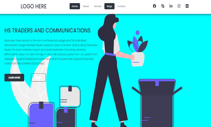 Develop Website Blog Webapp In Node Js React Js Mern Tech Stack By 0646