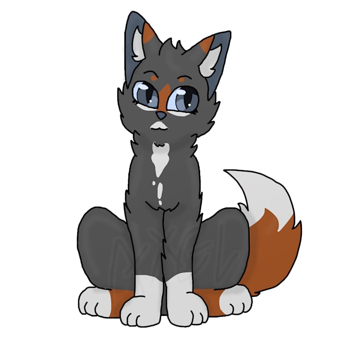 Draw a fully shaded full body by Axeljdonnes | Fiverr