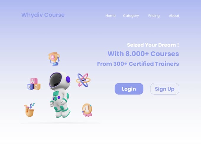Create user friendly landing page by Wahyudiva | Fiverr