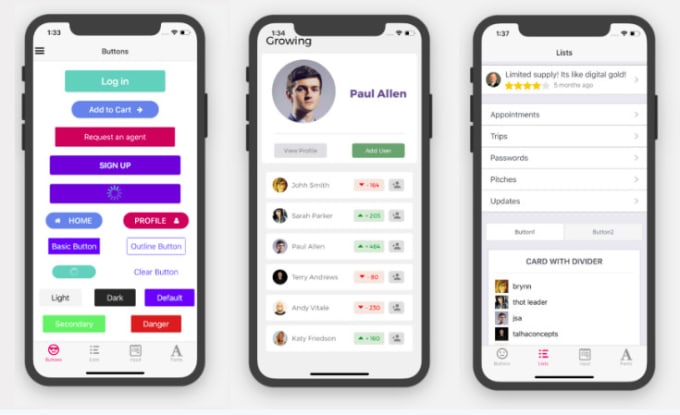 Develop nextjs, reactjs, react native, nodejs app by Thetechturtles ...