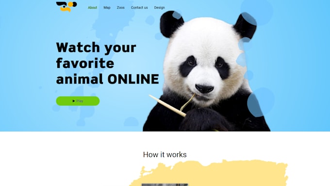 Create peaches and cream website with react by Max_tereshkov | Fiverr