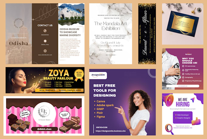 Design unique and best canva templates by Shifistudio | Fiverr