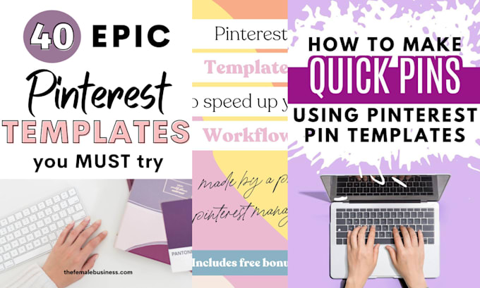 Design 40 beautiful pinterest pins by Digital_eliza | Fiverr