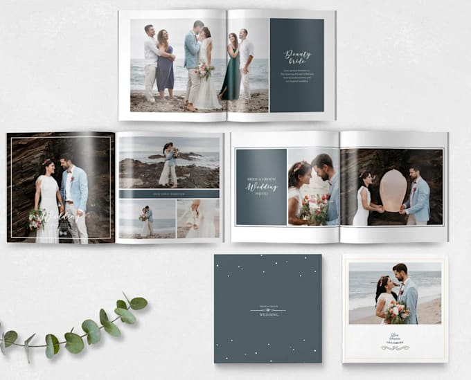 Design a unique wedding album, family and photo book by Abdulzayn | Fiverr