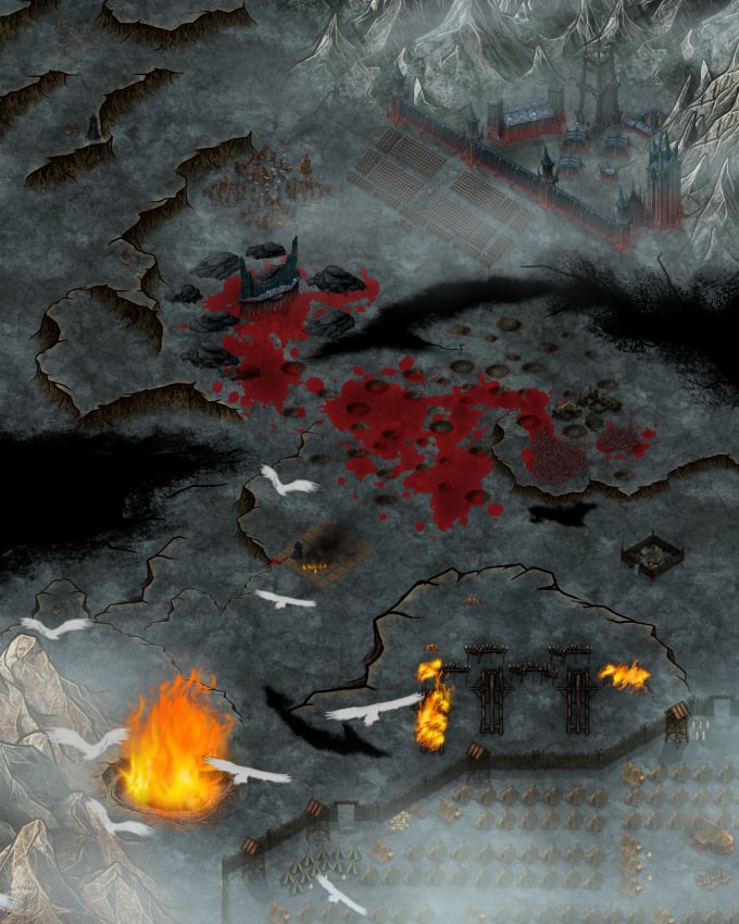 Make your dnd or ttrpg encounter maps or world maps by Creative636 | Fiverr