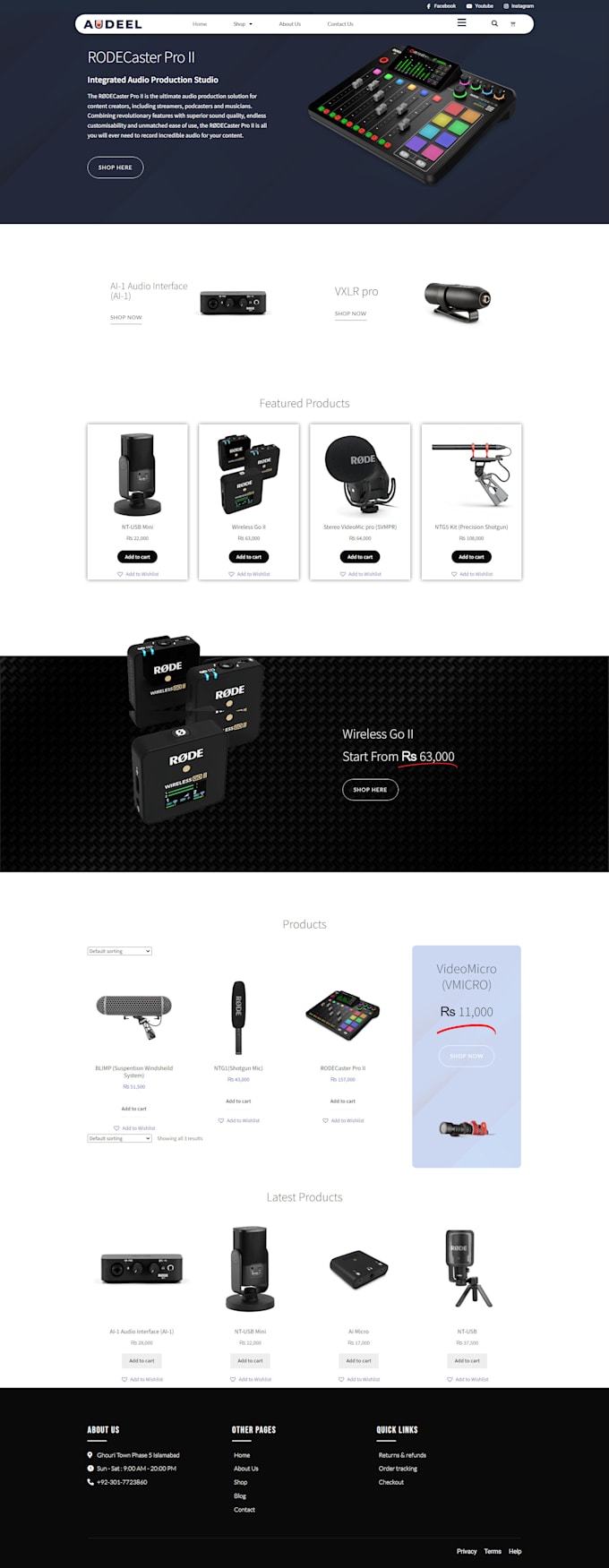 Create a modern and minimal eye catching wordpress website using elementor by Bilal_wpdev | Fiverr