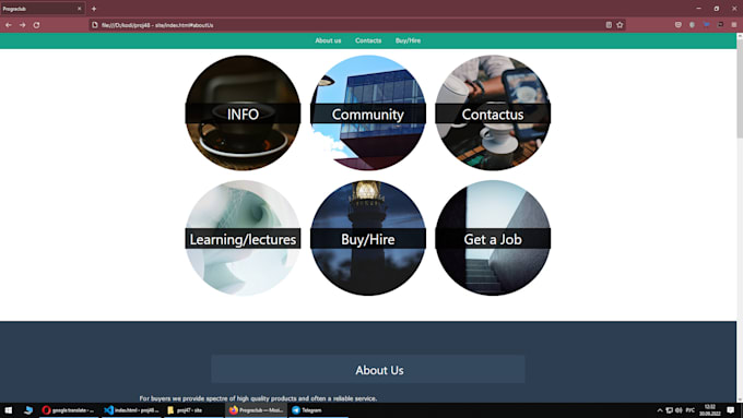 Make custom website html, css, javascript by Yasha_tester | Fiverr