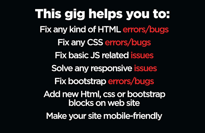 Edit html and css on your website by Nixory | Fiverr