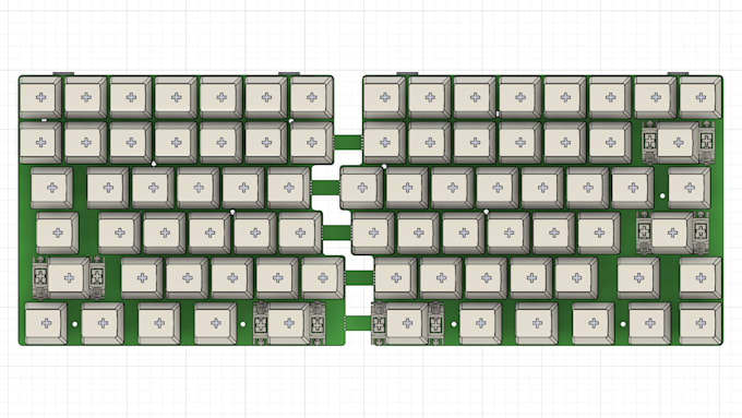 Design mechanical keyboard pcb and schematic for you by Zunuran1 | Fiverr