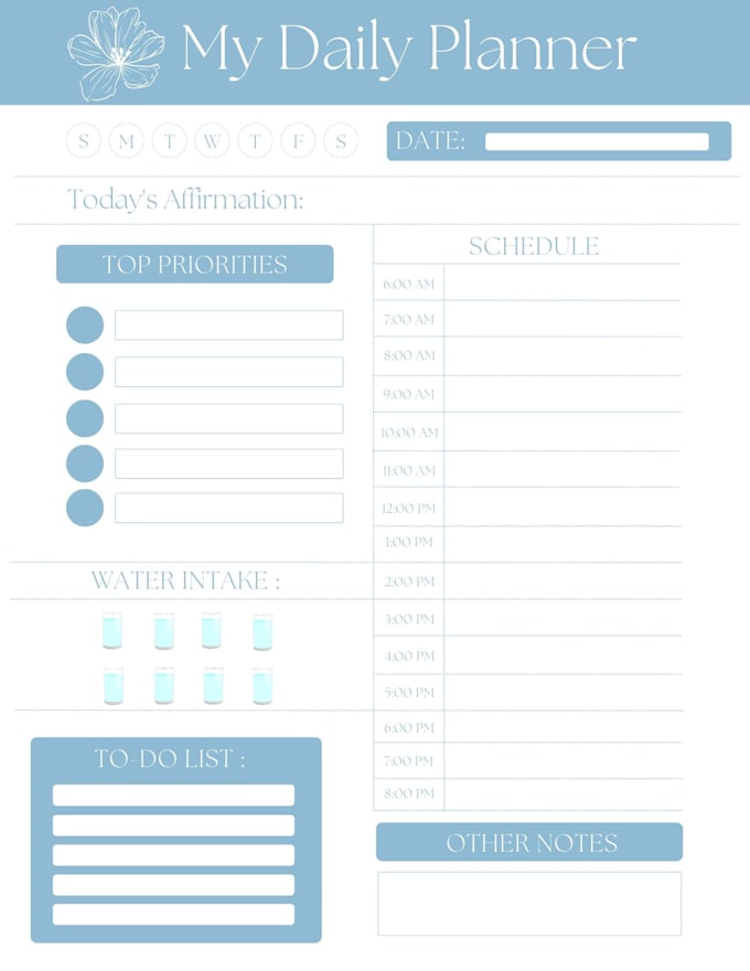 Design digital planner, calendar, tracker, workbook, journal by ...