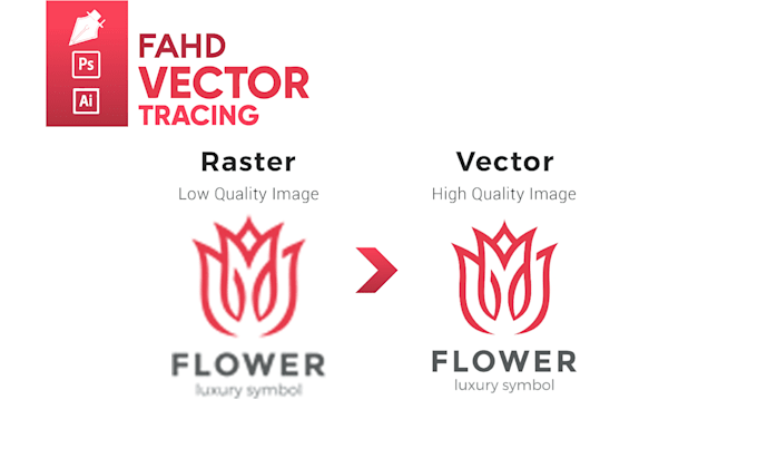 Redesign, vectorize, edit, fix, improve, modify, enhance, or retrace ...