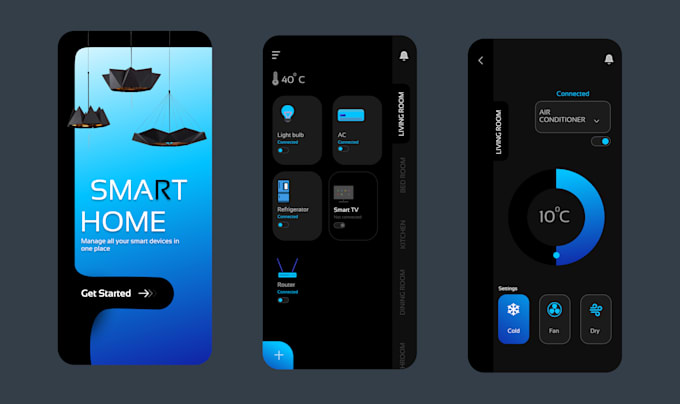 Design mobile web and desktop app ui ux mockup by Uxmadami | Fiverr