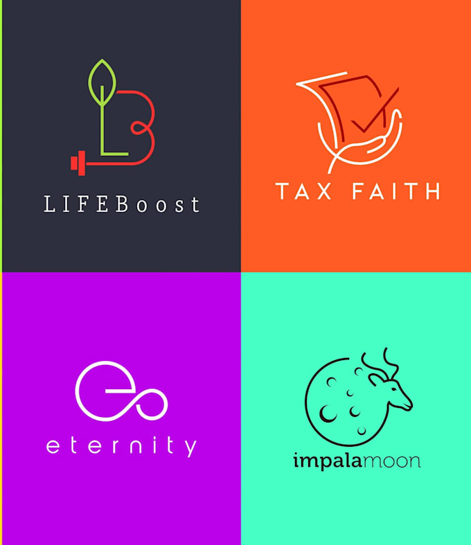 Design modern minimalist logo design by Muhammadsalaima | Fiverr