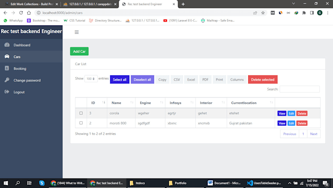 Be your back end web developer by Ghulam3857 | Fiverr