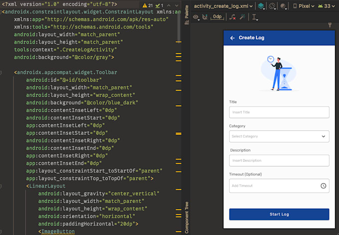 Convert figma, adobe xd, photoshop ui design to android xml by ...